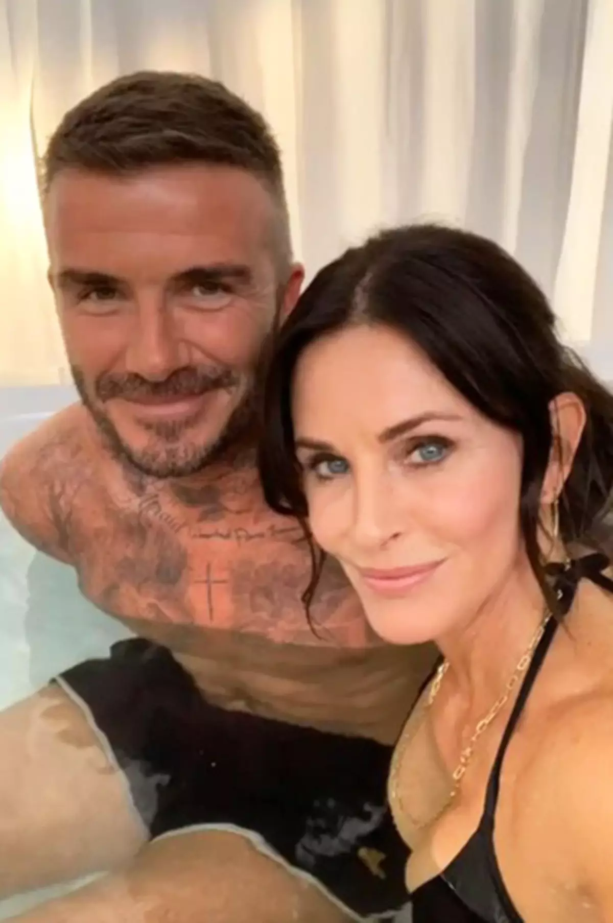 David Beckham et Courtney Coke