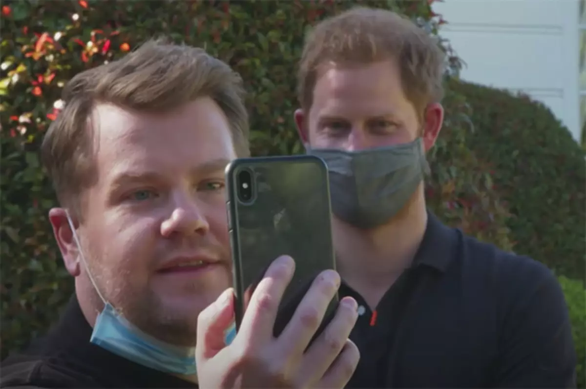 James Corden e Prince Harry