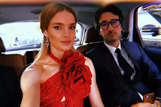 Natalia Vodyanova dan Antoine Arno