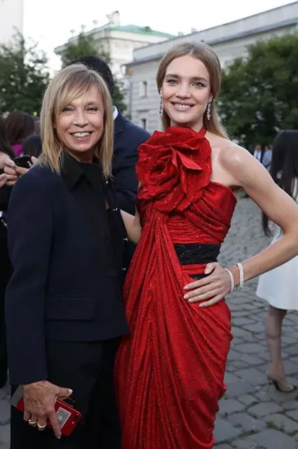 Alena Detsetskaya dan Natalia Vodyanova