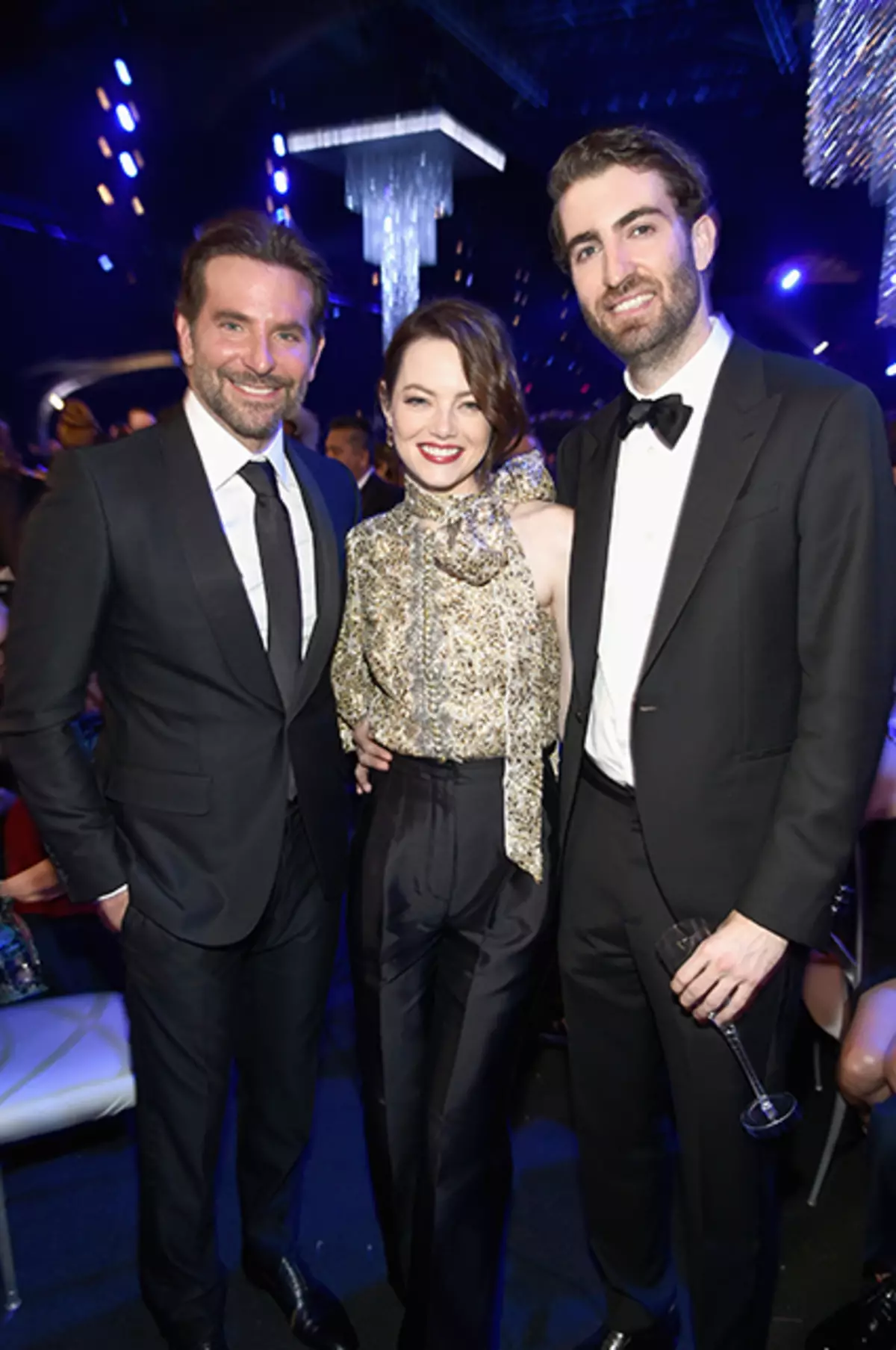 Bradley Cooper, Emma Stone ma Dave McKey