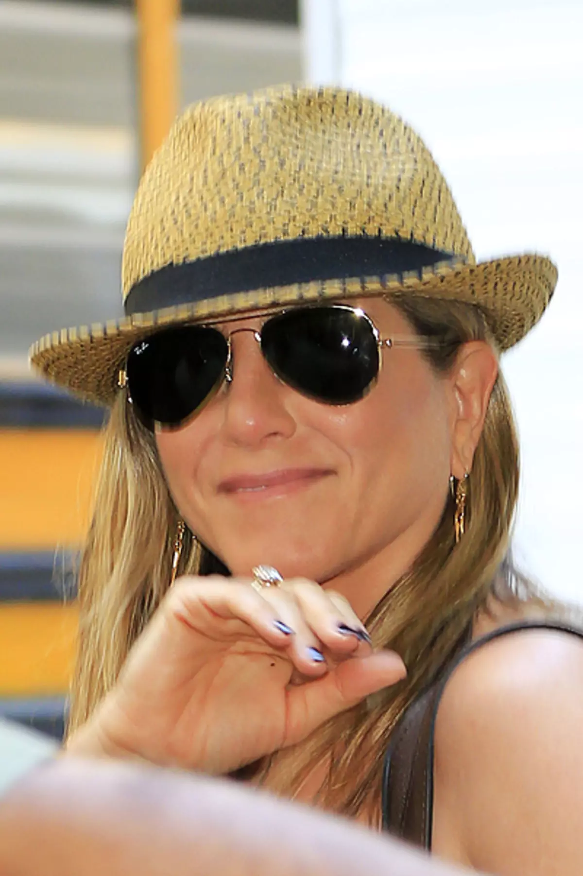 Jennifer Aniston på filming i New York