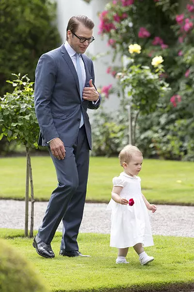 Swedish Prince Daniel with Princess Estel