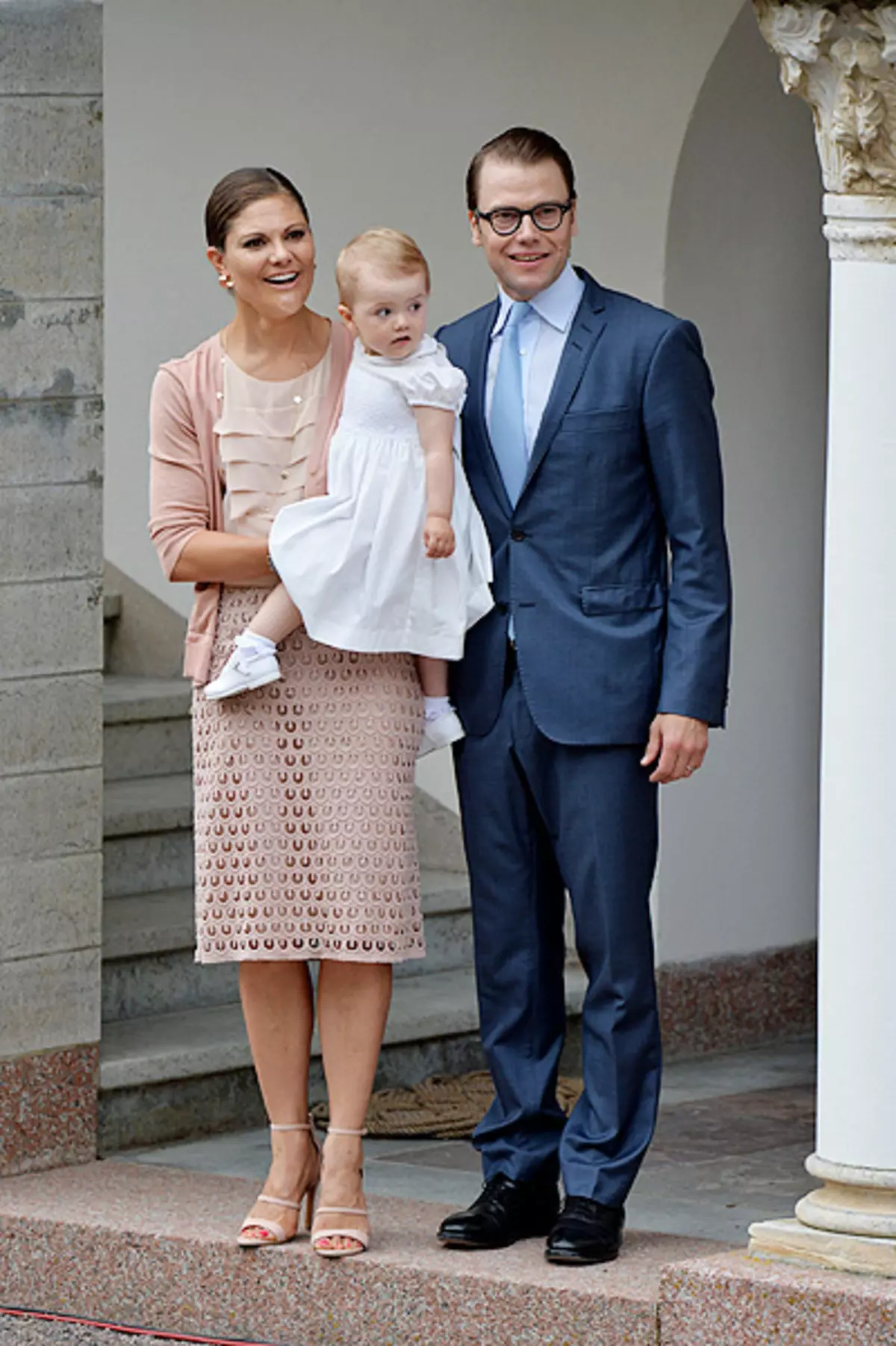 Royal Family of Sweden for the celebration of the birthday of Kronprinces of Victoria