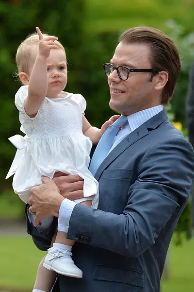 Swedish Prince Daniel with Princess Estel