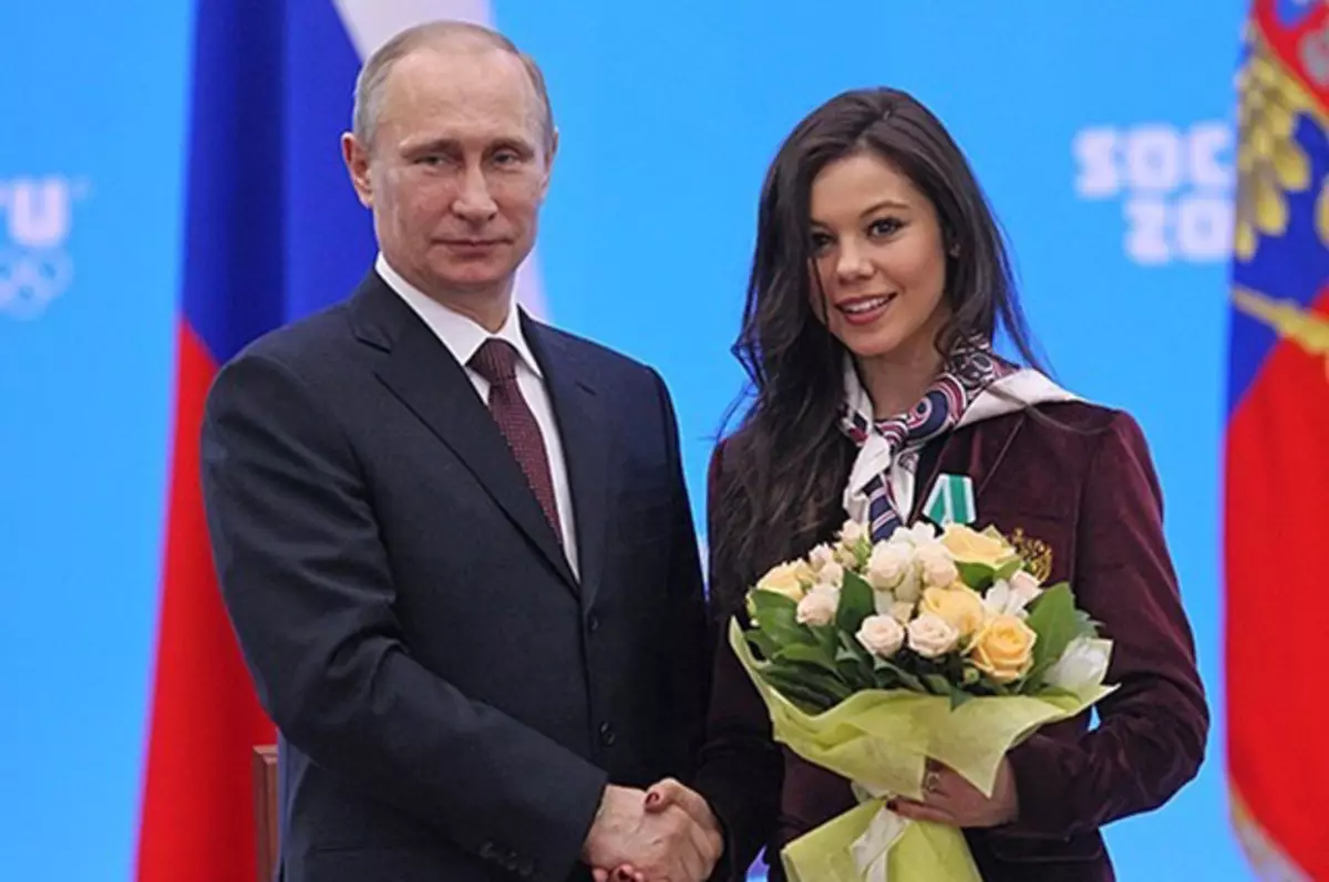 លោក Vladimir Putin និងលោកស្រី Elena Ilyini