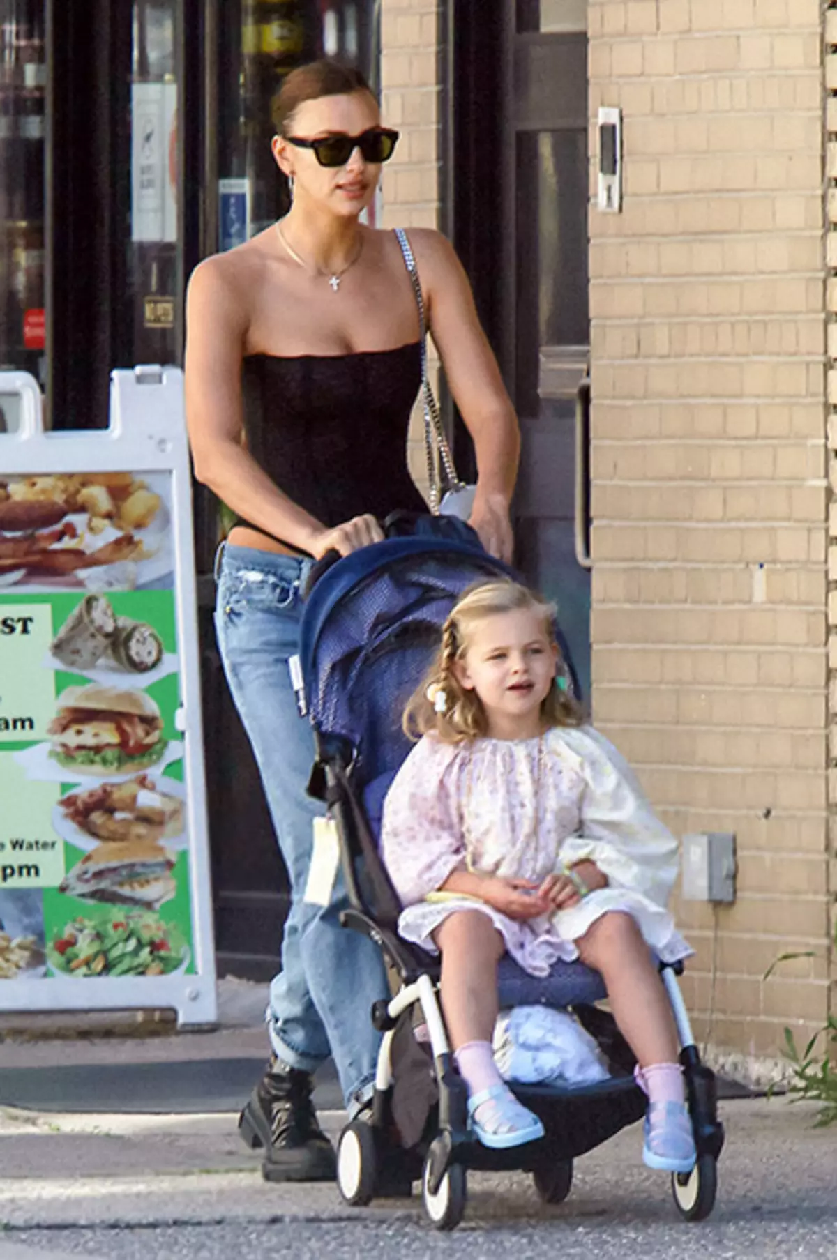 Irina Shayk med sin dotter