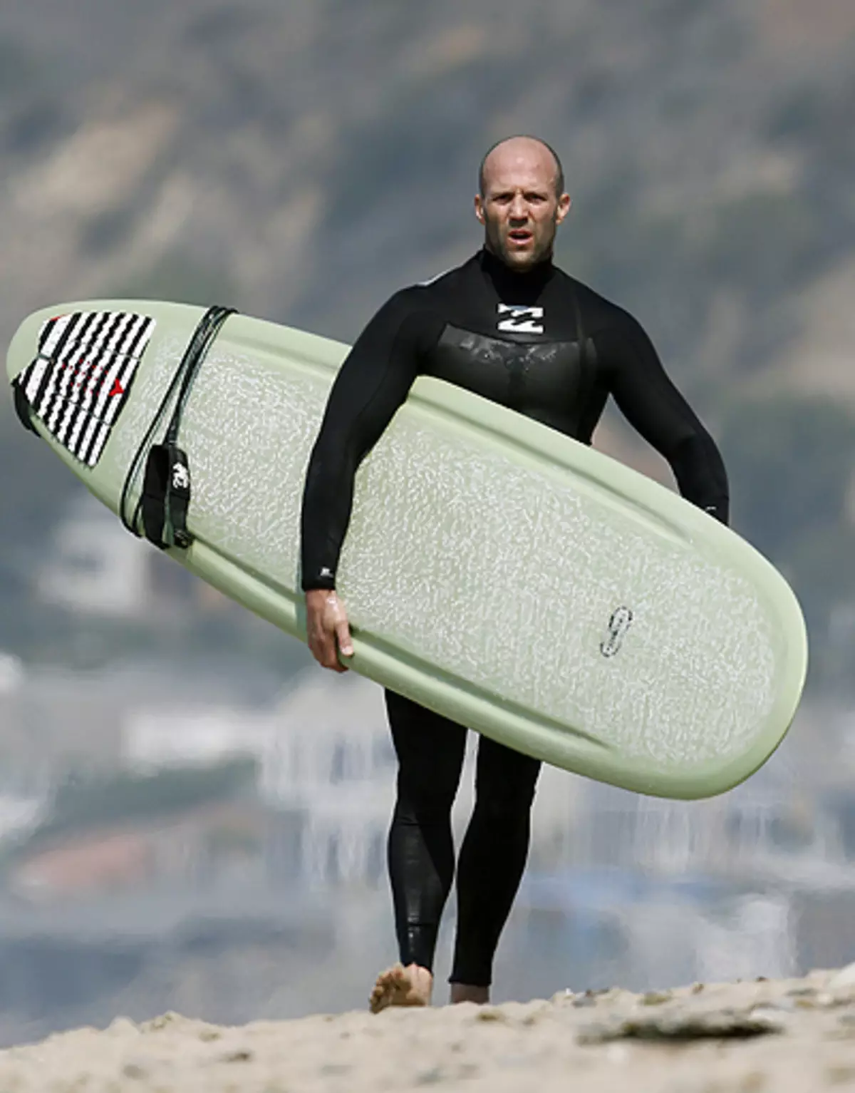 Jason Statham a Malibu