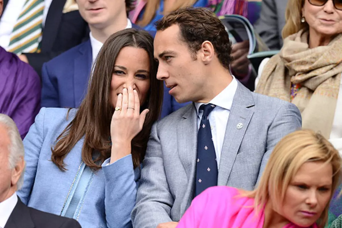 Pippa na James Middton kuri Wimbledon