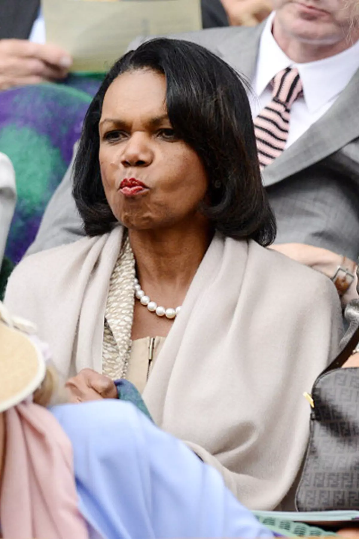 Condoleezza umuceri kuri Wimbledon