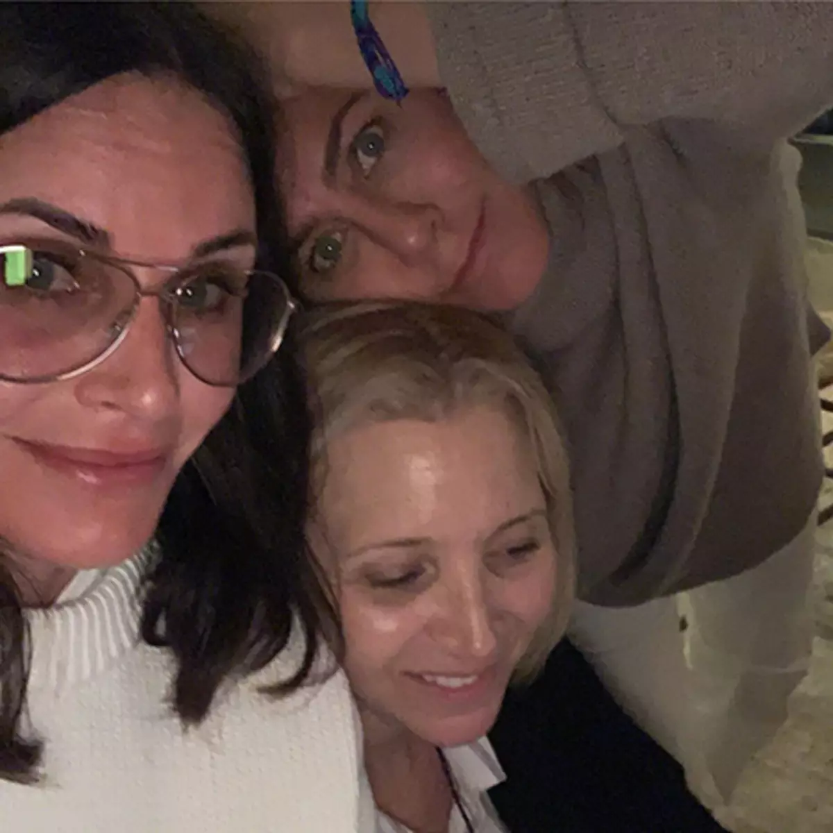 Courtney Cox, Jennifer Aniston i Lisa Kudroau