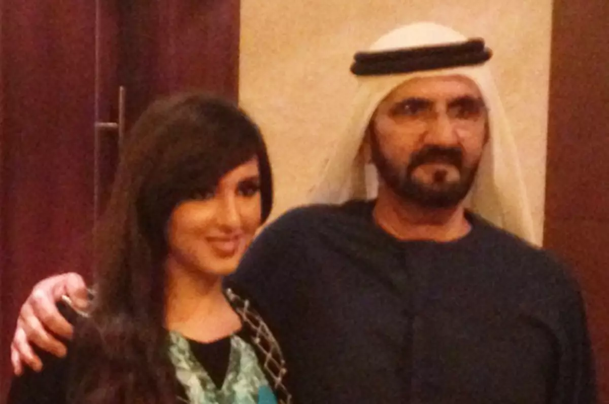 Sheikh Mohammed med dotter Maryam