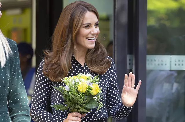 Kate Middleton visited the health and development center in London