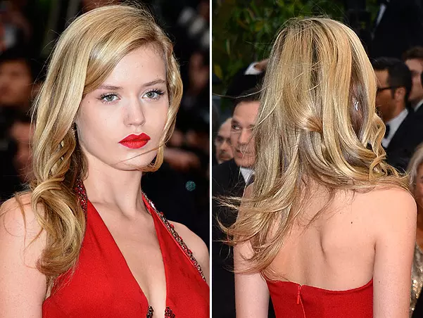 Hairstyles Cannes 2013: Georgia Bealtaine Jagger