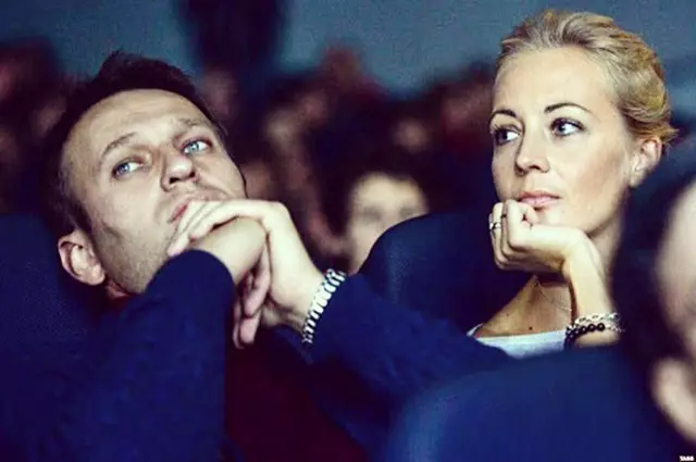 Alexey und Julia Navalny