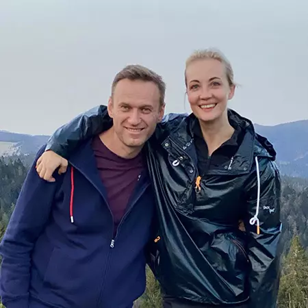 Alexey and Julia Navalny