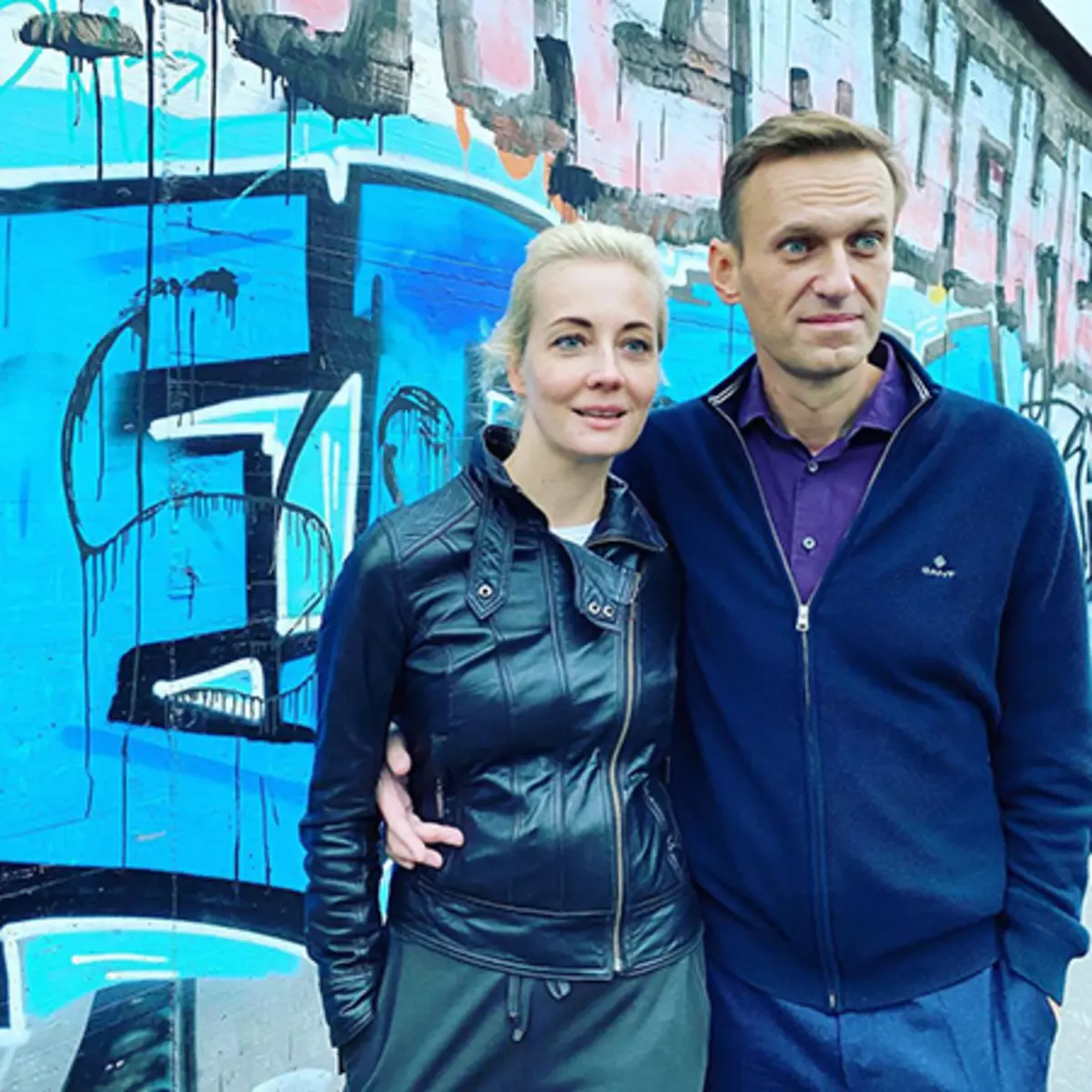 Julia et Alexey Navalny