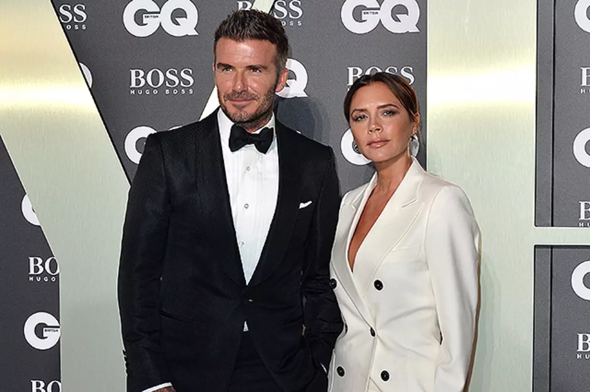 David et Victoria Beckham, Kylie Minogue, Nicole Kidman, Rita Ora et d'autres personnes à la GQ Hommes de l'année Cérémonies 2019