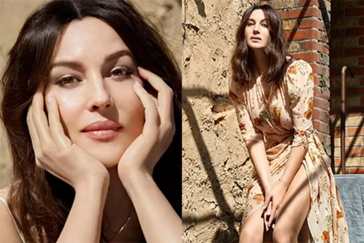 Monica Bellucci ane nyeredzi yemagazini yeFrench uye akataura nezve amai