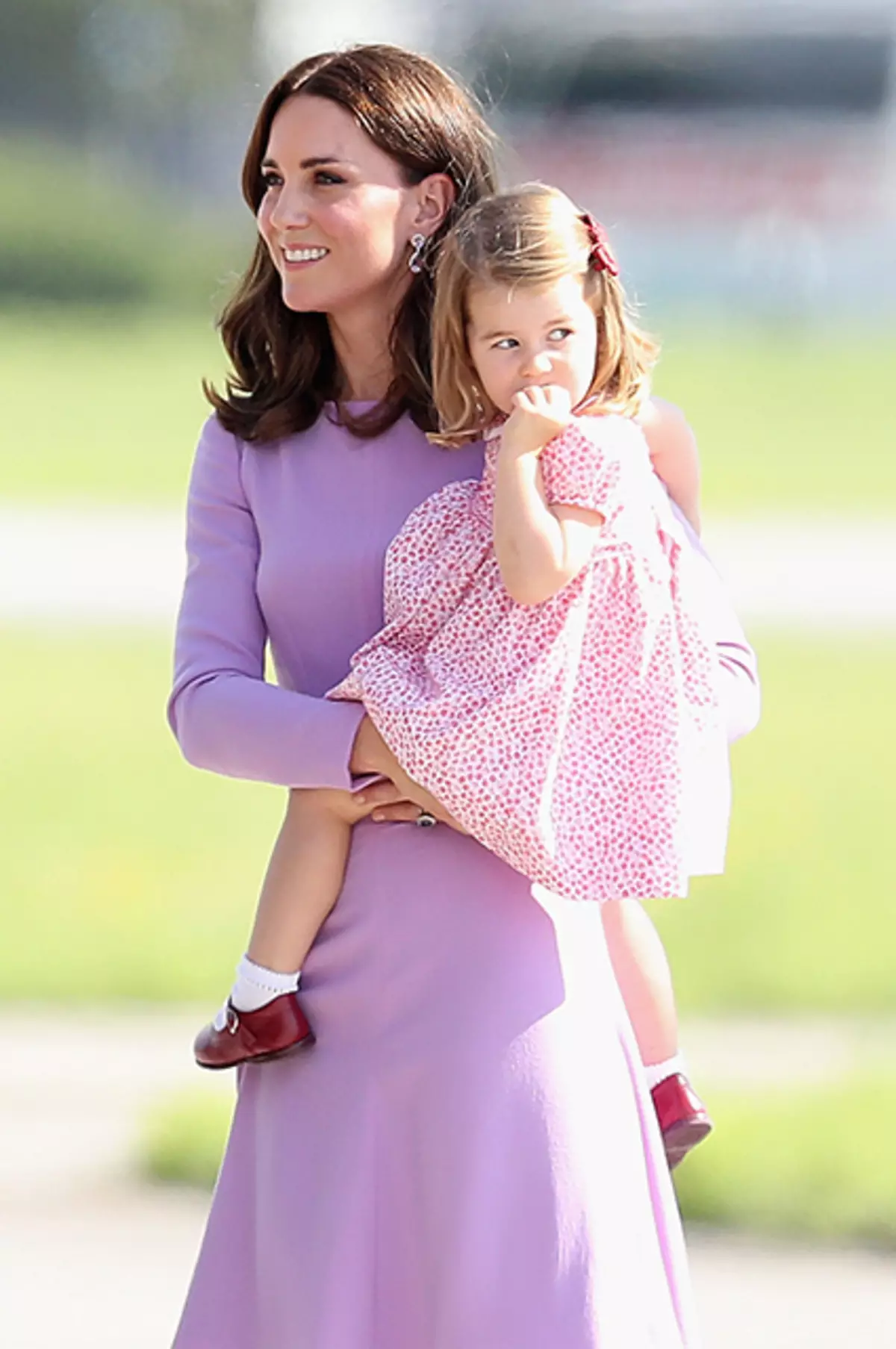 Kate Middleton kaj Princino Charlotte