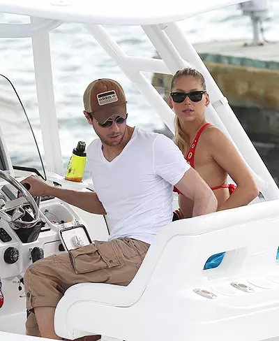 Anna Kournikova und Enrique Iglesias in Miami