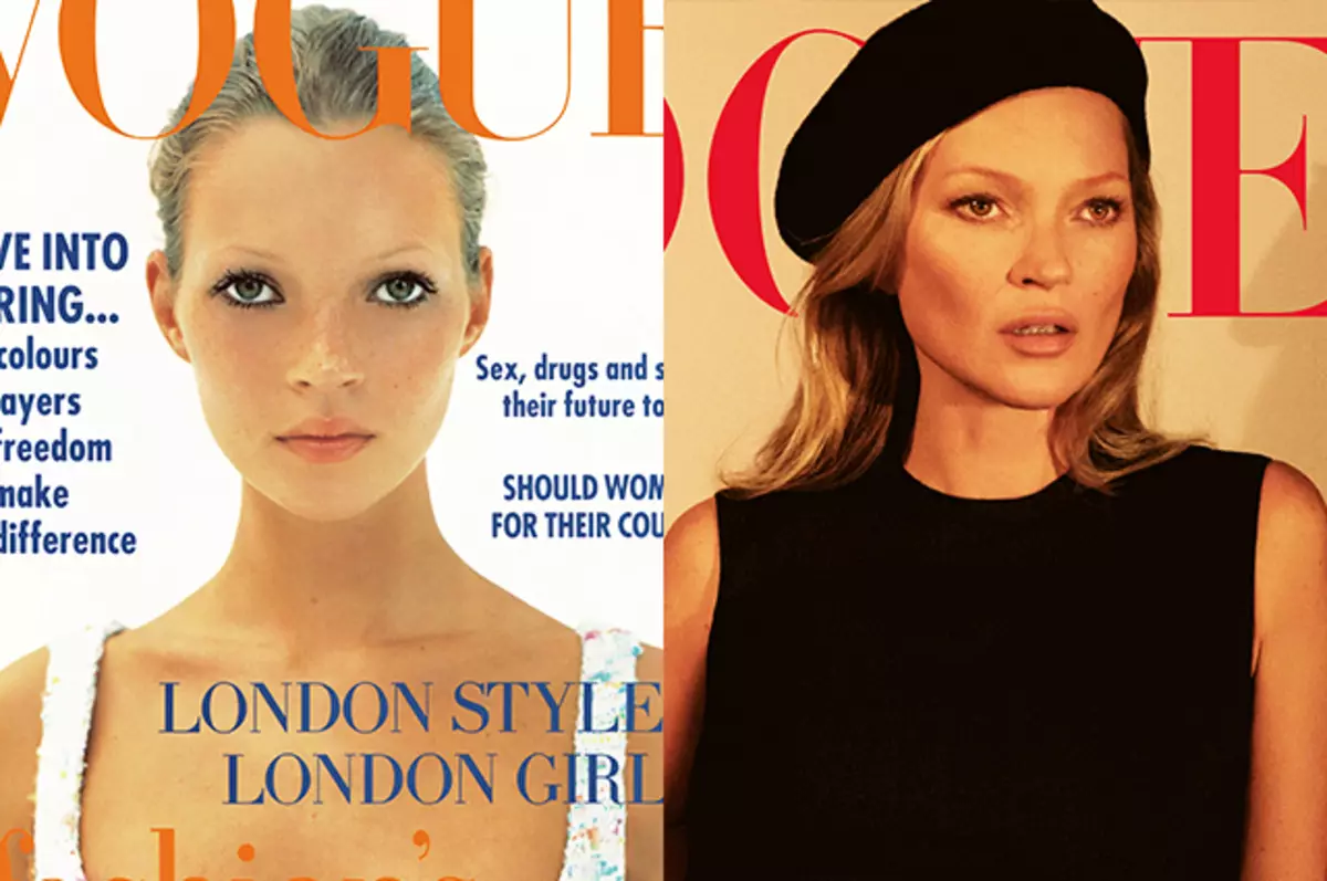 Kate Moss starred għal Vogue 28 sena wara d-debutt fuq il-paġni tleqqija