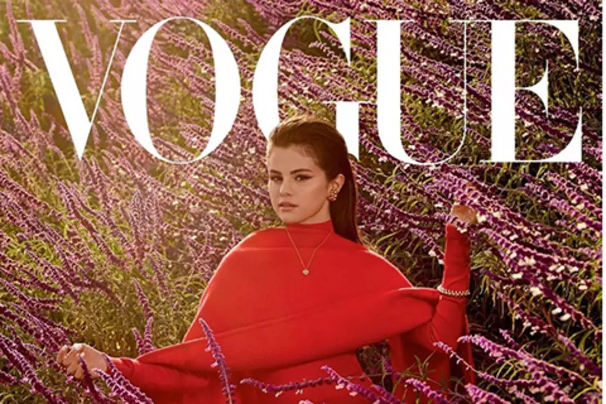 Mulher em Krasnoye: Selena Gomez estrelou para a capa de Vogue mexicana