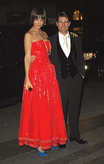 Katy Holmes dan Tom Cruise pada 2008