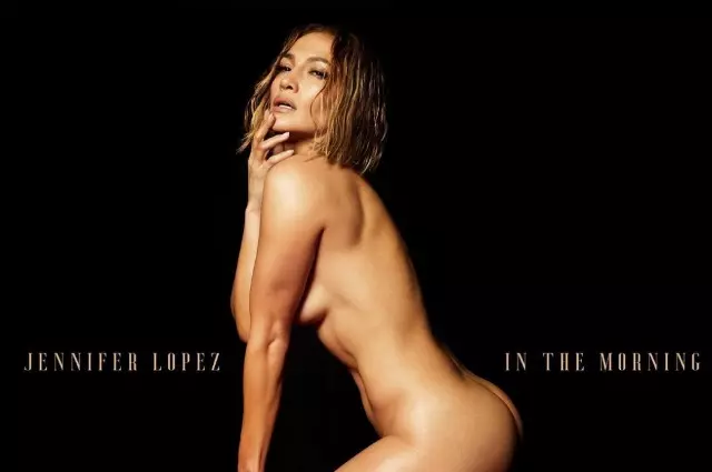 Jennifer Lopez tạo dáng khỏa thân trên trang bìa của một đĩa đơn mới