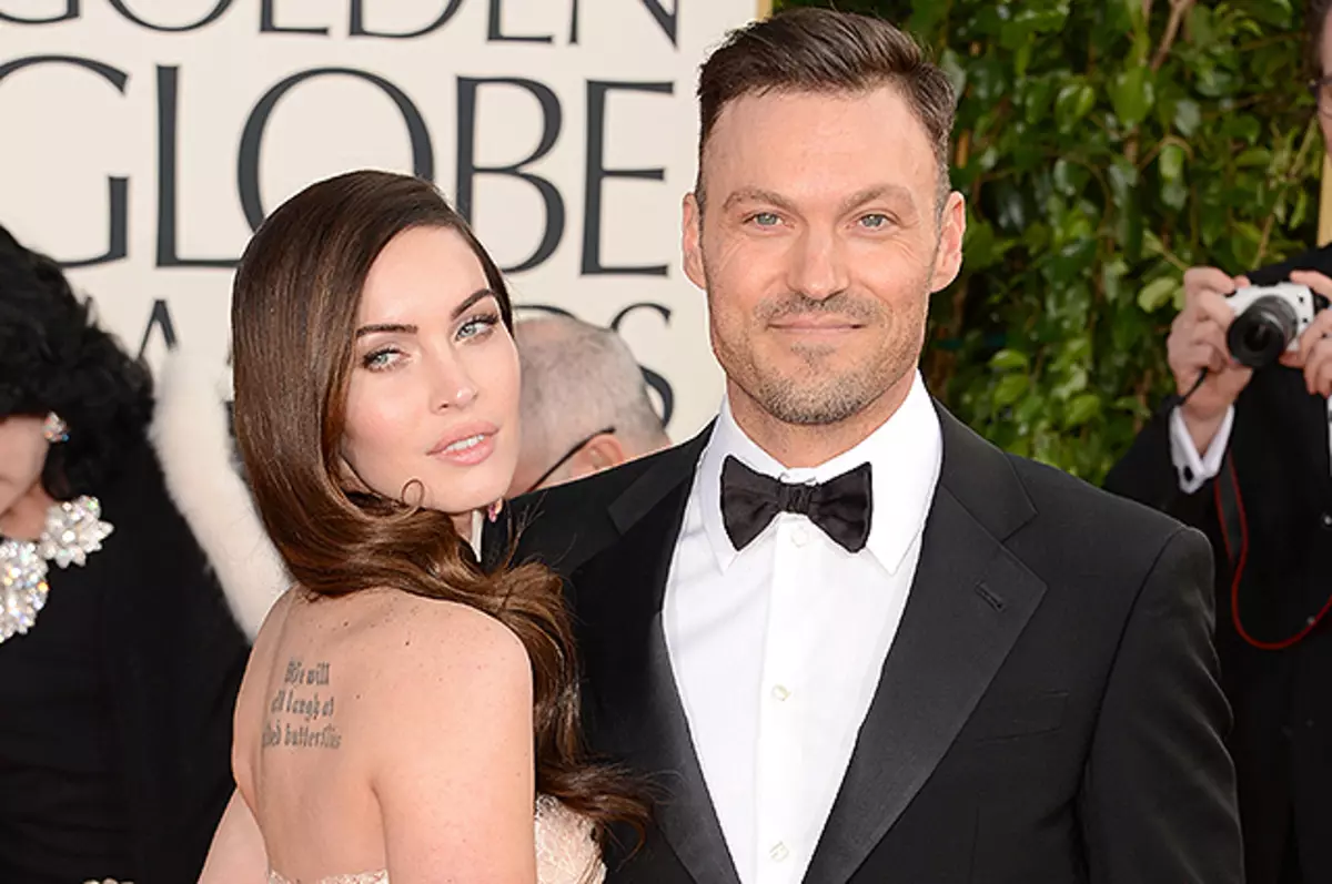 Brian Austin Green rejected Megan Fox at the beginning of the novel: