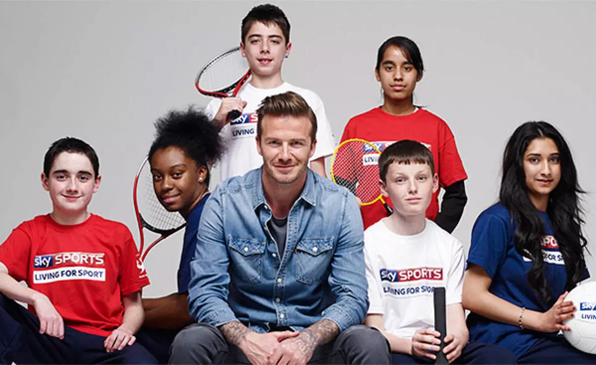 David Beckham presents: Footballer signed a contract with a sports channel