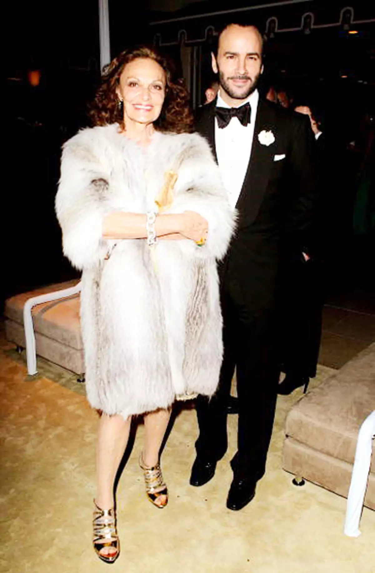 Diana von Fürstenberg dan Tom Ford