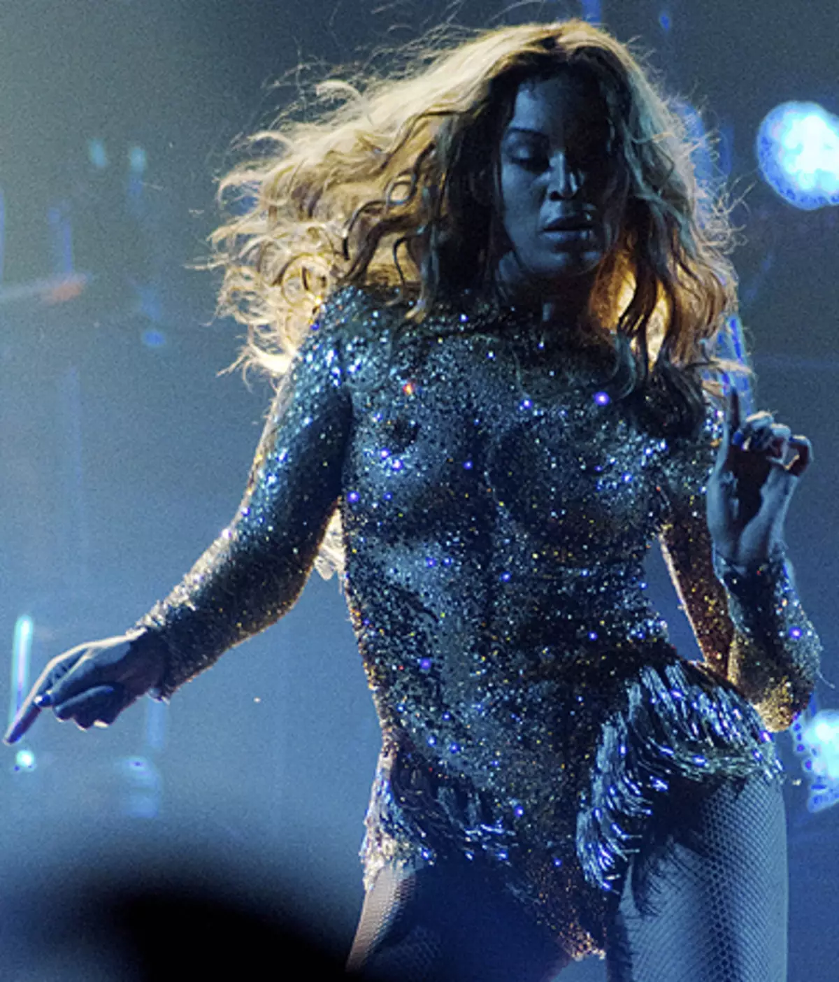 Beyonce na prvom koncertu gospođe. Carter World Tour