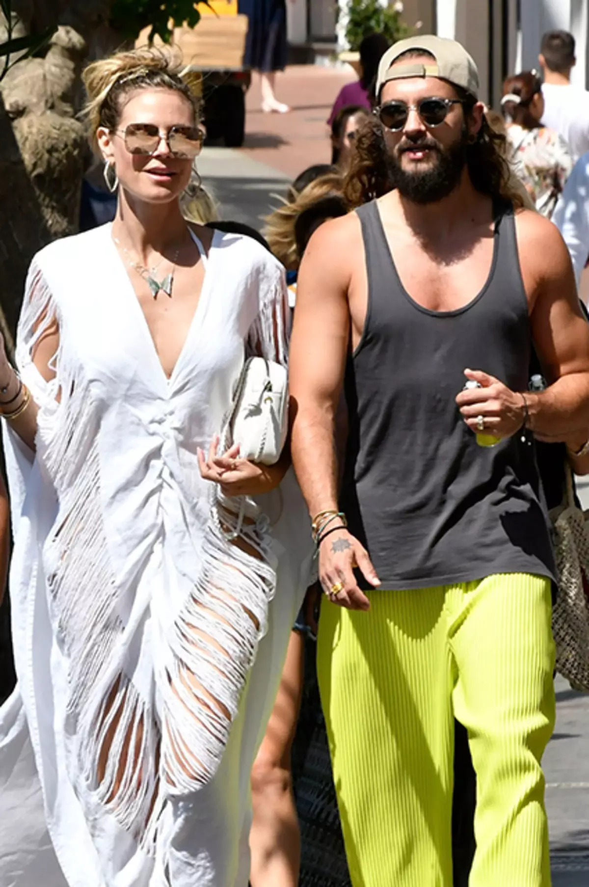 Heidi Klum اور ٹام Kaulitz.