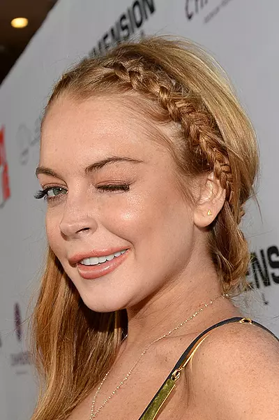 Lindsay Lohan på Premiere