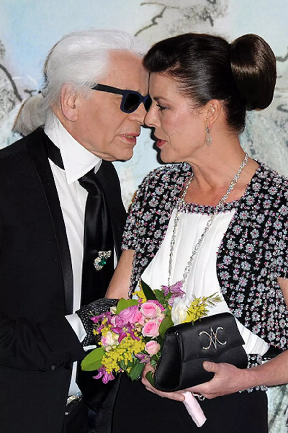 Karl Lagerfeld og Princess Caroline