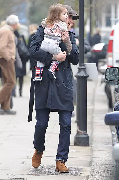 Harper et David Beckham