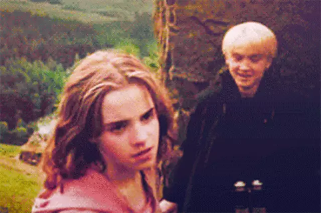 Emma Watson i Tom Felton u okviru filma