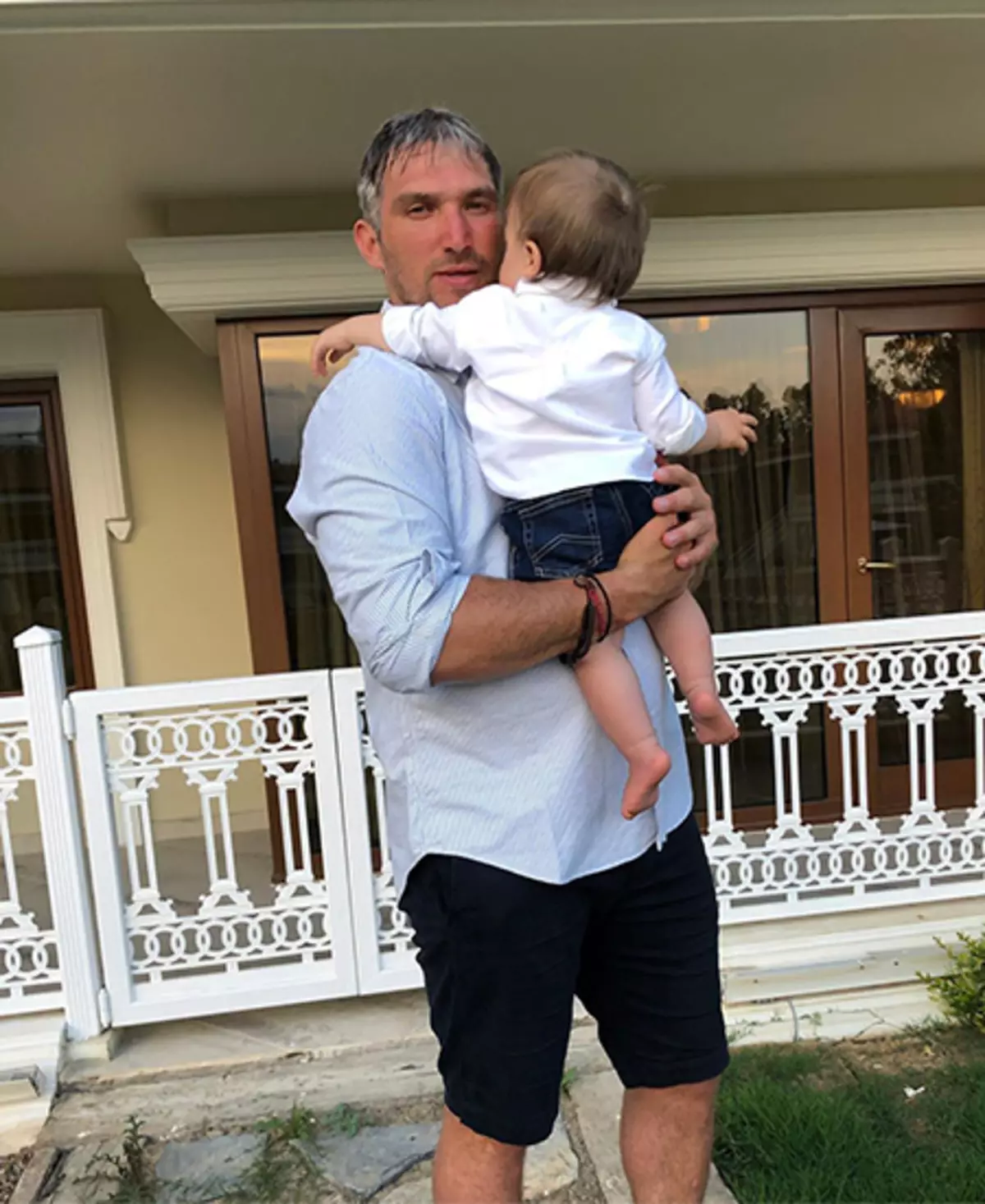 Alexander Ovechkin et son fils