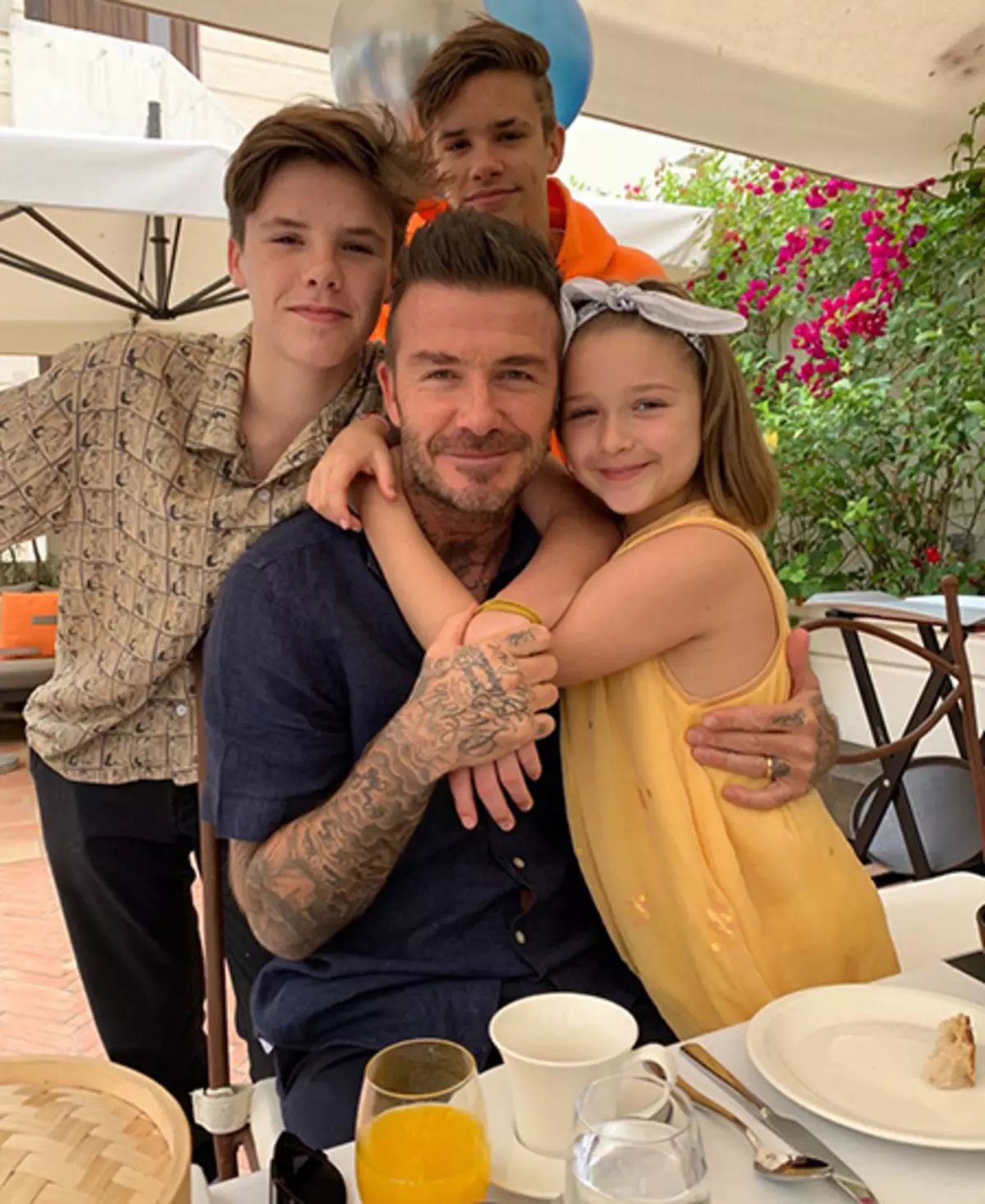 Kao i Natalia Vodyanova, David Beckham, Jennifer Lopez i druge zvijezde proslavili su Očev dan 63574_7