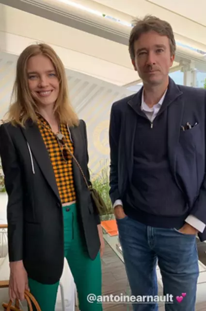 Natalia Vodyanova en Antoine Arno