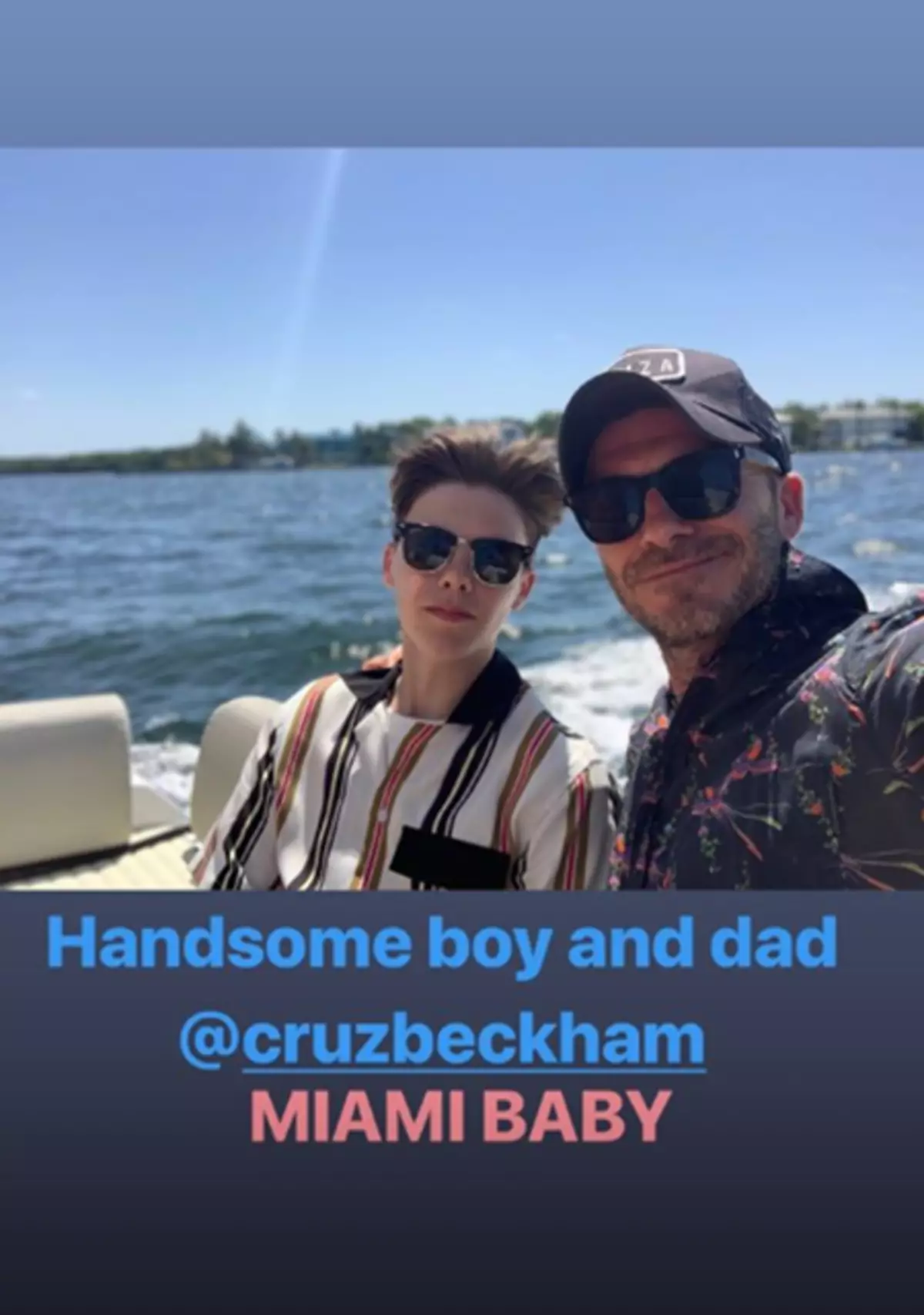 Cruise na David Beckham.