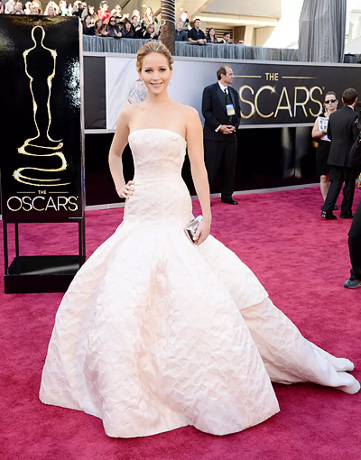 Jennifer Lawrence in Dior