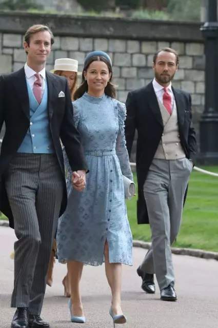 Prince Harry, Pippa Middleton, Mfumukazi Elizabeth II pa mayi wa ukwati wa Gabriella Windsor 67215_21