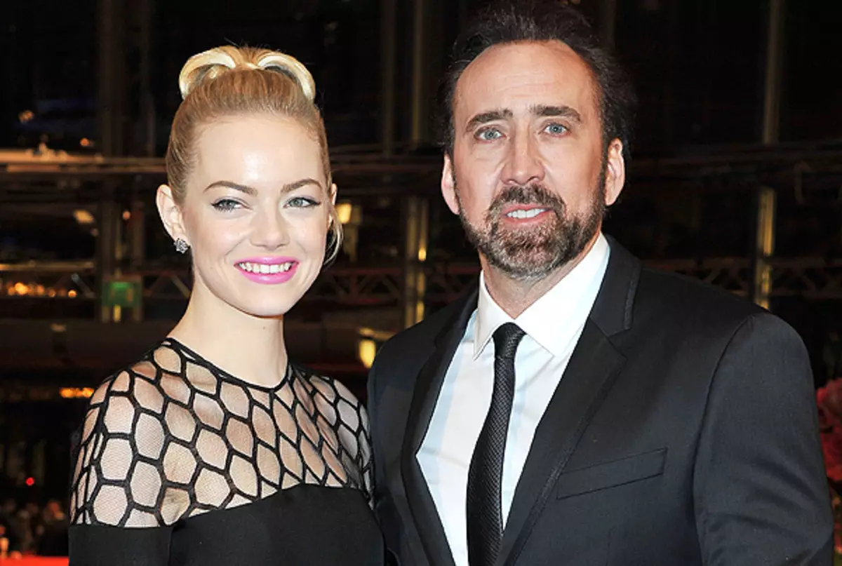 Nicholas Cage an Emma Stone