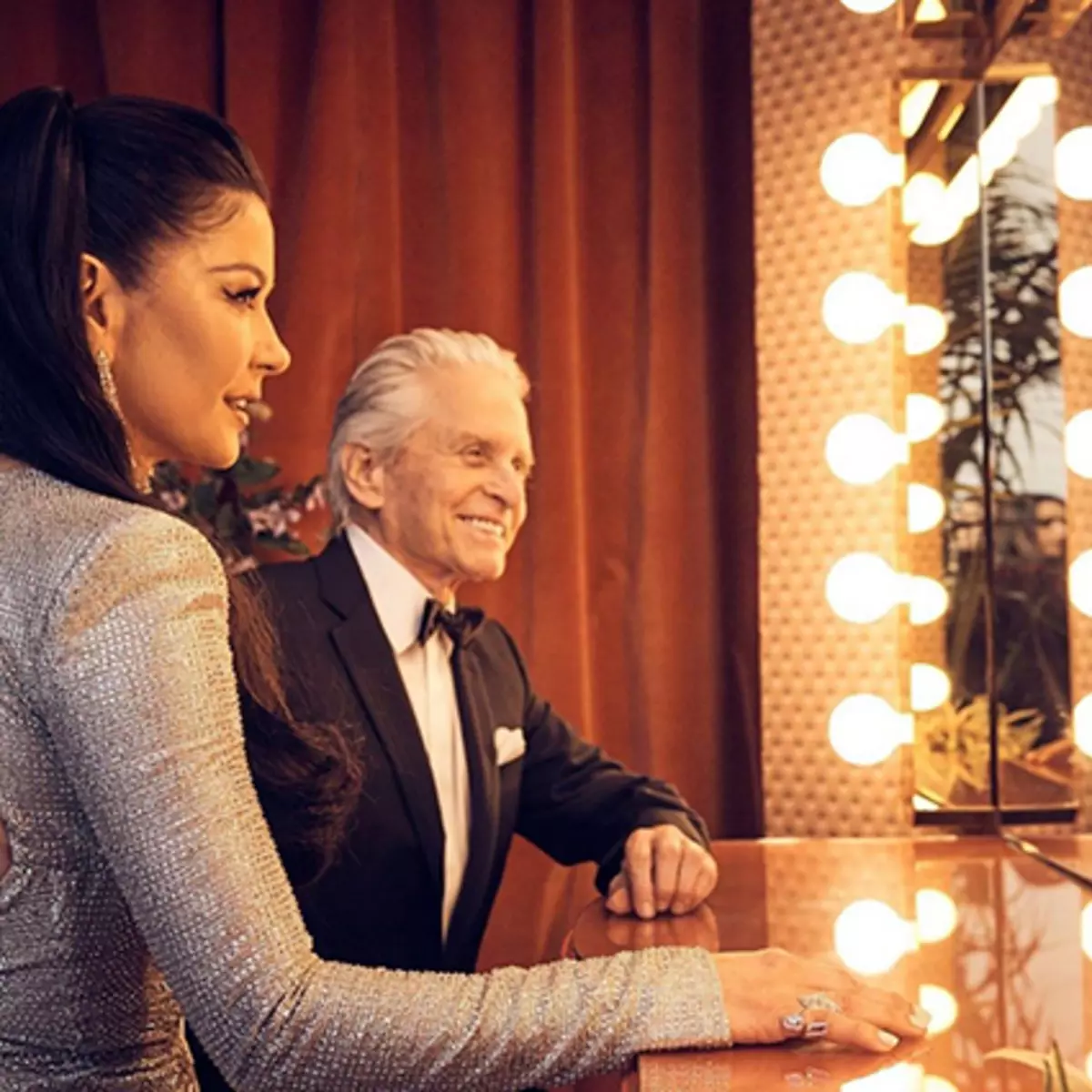 Catherine Zeta-Jones și Michael Douglas