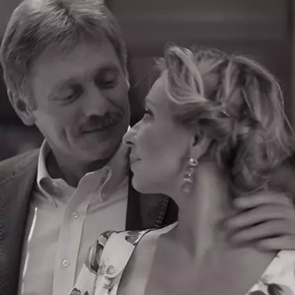 Dmitry Peskov a Tatiana Navka