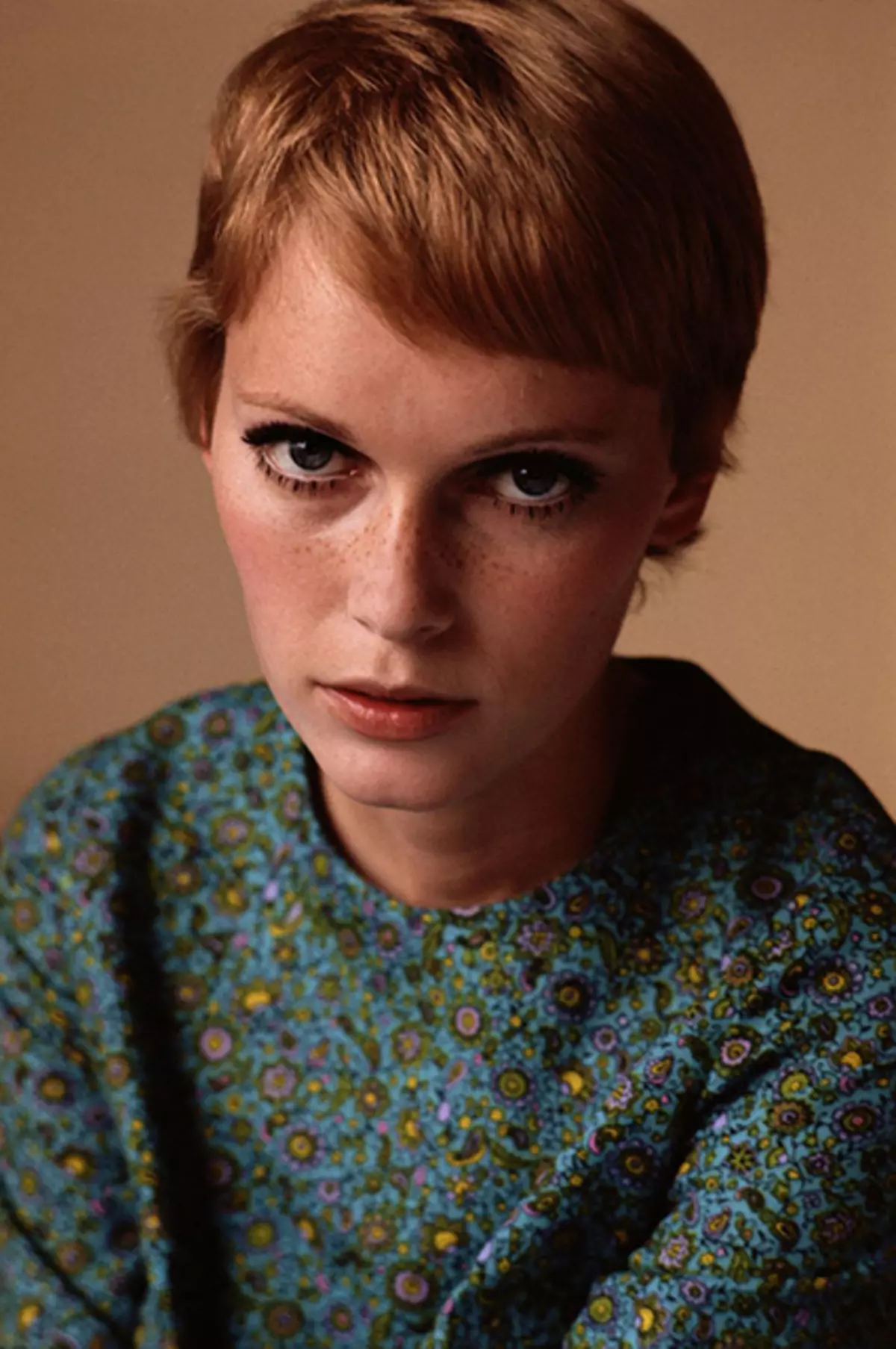 Mia Farrow.