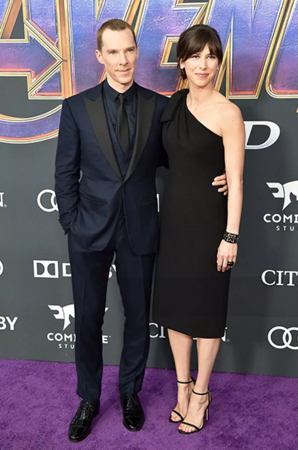 Benedict Cumberbatch dengan isterinya Sophie Hunter