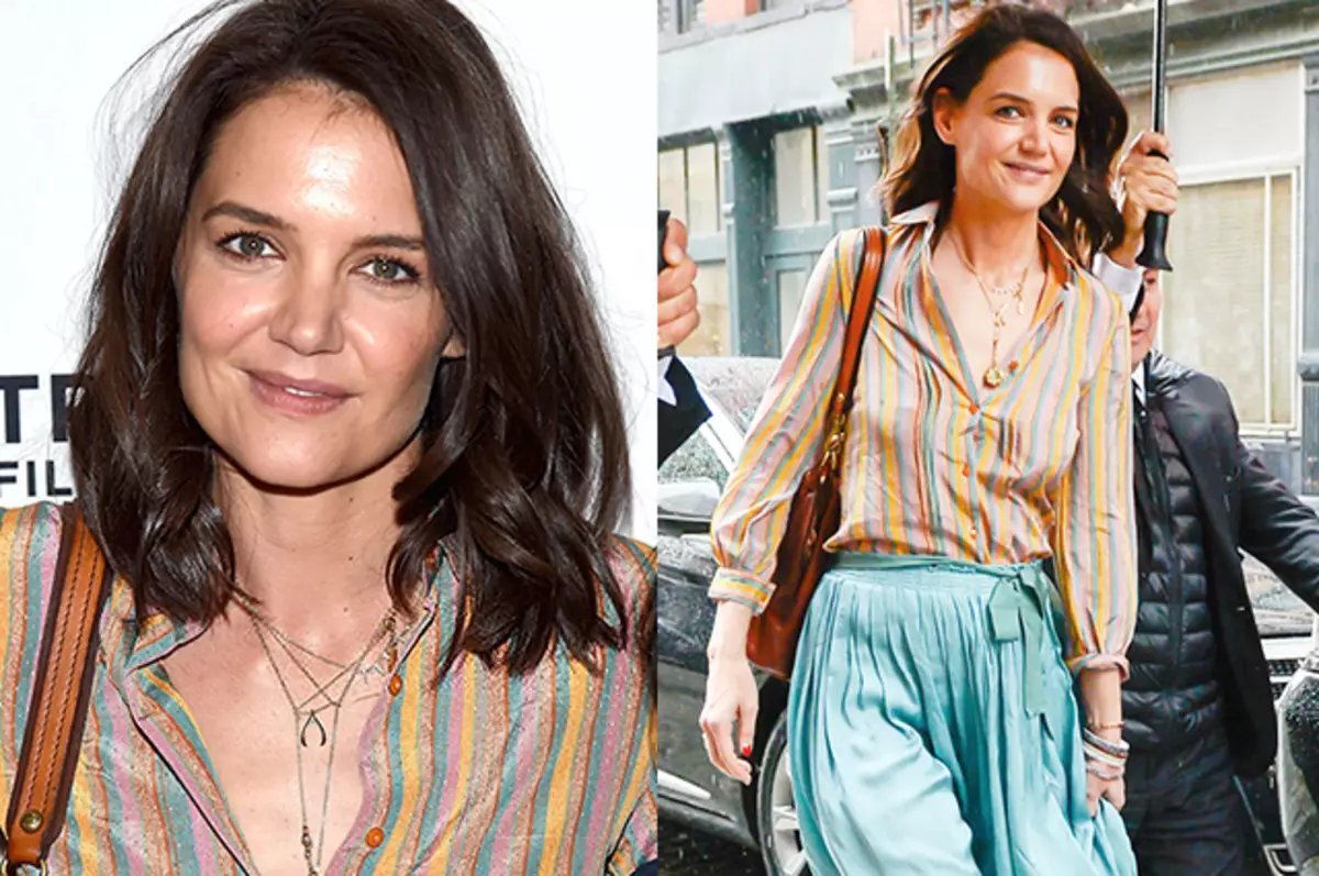 Katie Holmes sa Film Festival sa New York: Mga Larawan nga Bituon sa Bituon